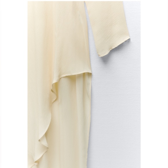 Zara | Tops | Zara Studio Asymmetric Tunic Limited Edition | Poshmark